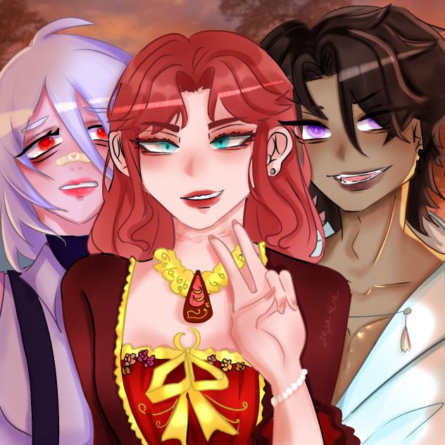 Trio outta the worldd - ibisPaint