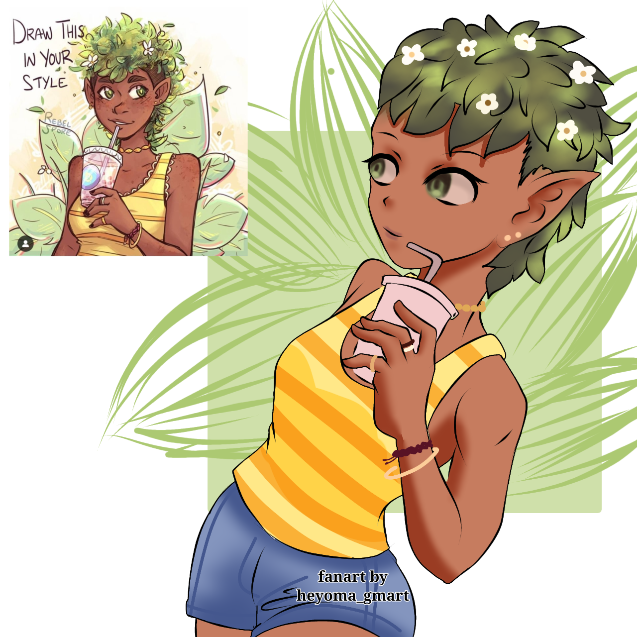 fanart @rebel_spore - ibisPaint