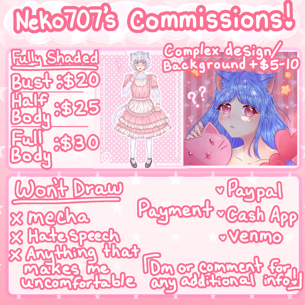 Commission Prices pt2 - ibisPaint