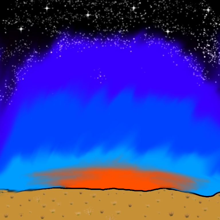 Desert Night - ibisPaint