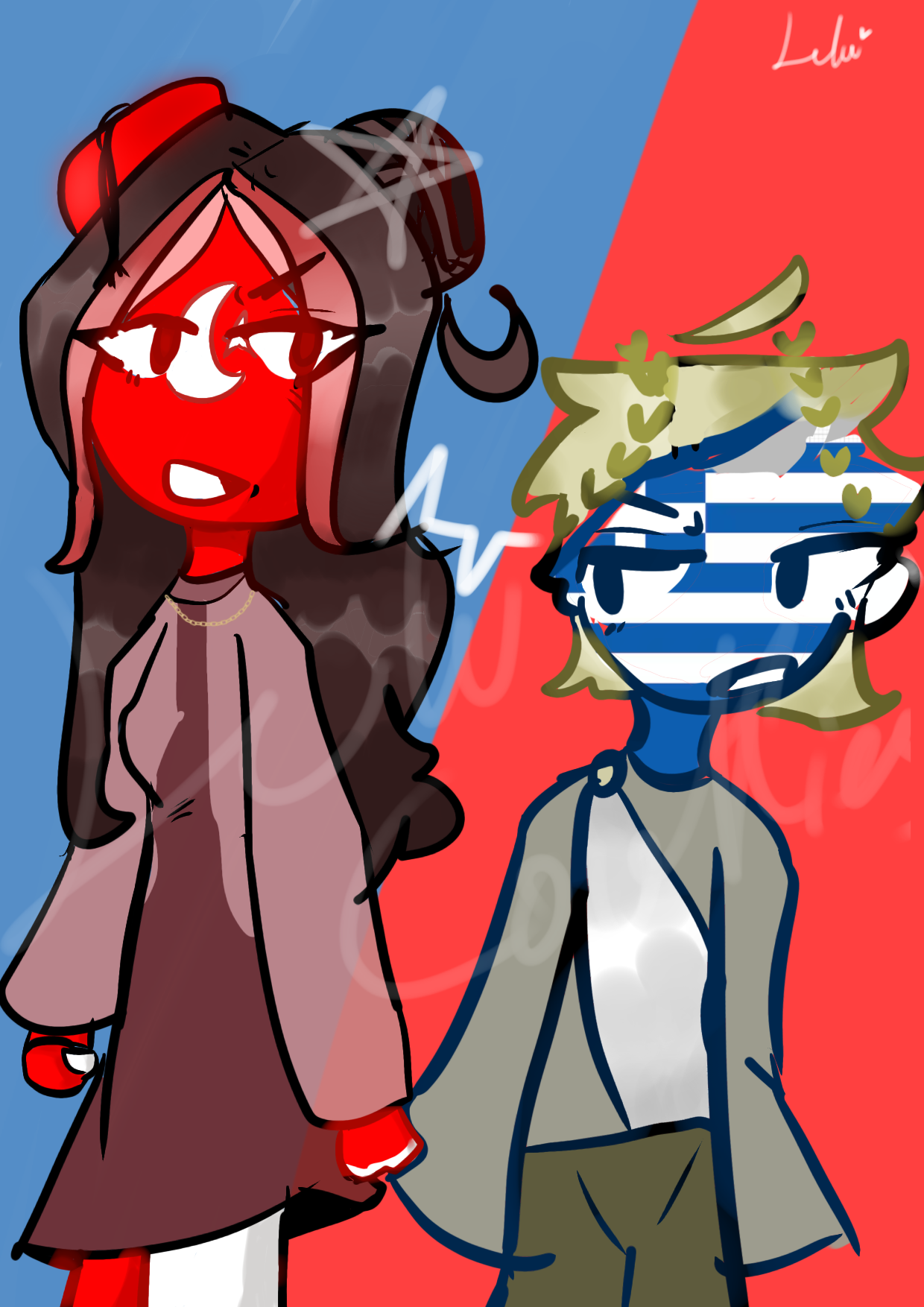 Turkey and Greece - ibisPaint