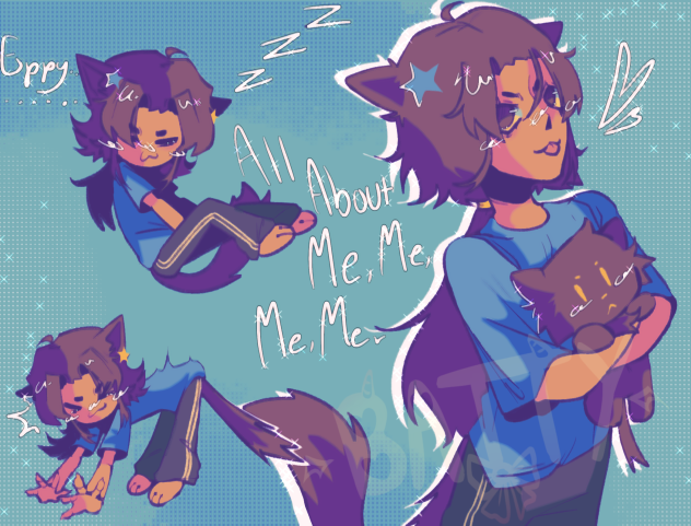 All about me, me, me, me. - ibisPaint