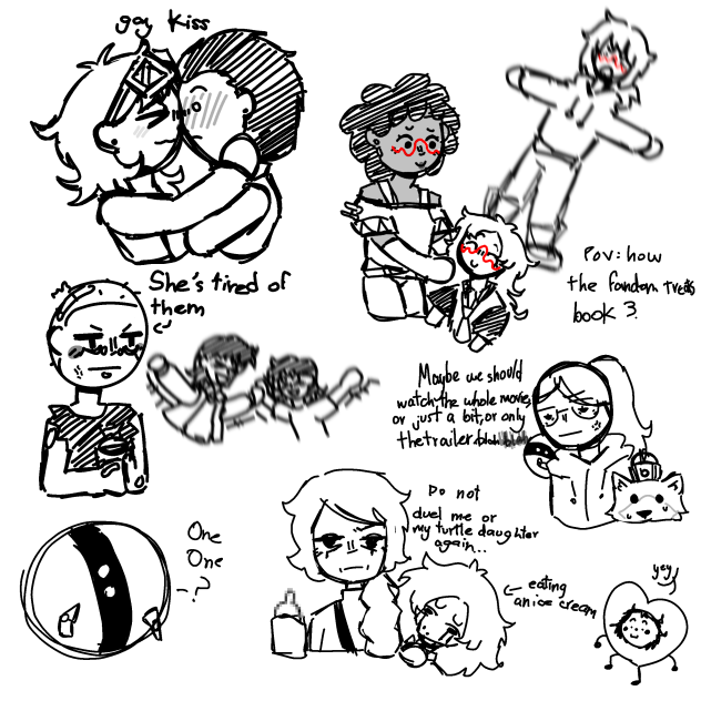 infinity train doodles 1 - ibisPaint