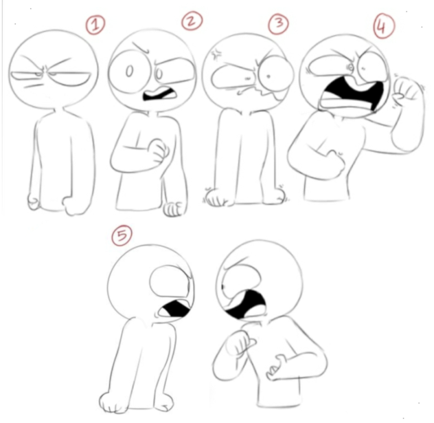 mad or angry collab - ibisPaint