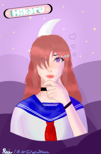 Yandere hikaru - ibisPaint