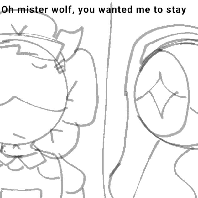 Me and Mr Wolf - ibisPaint