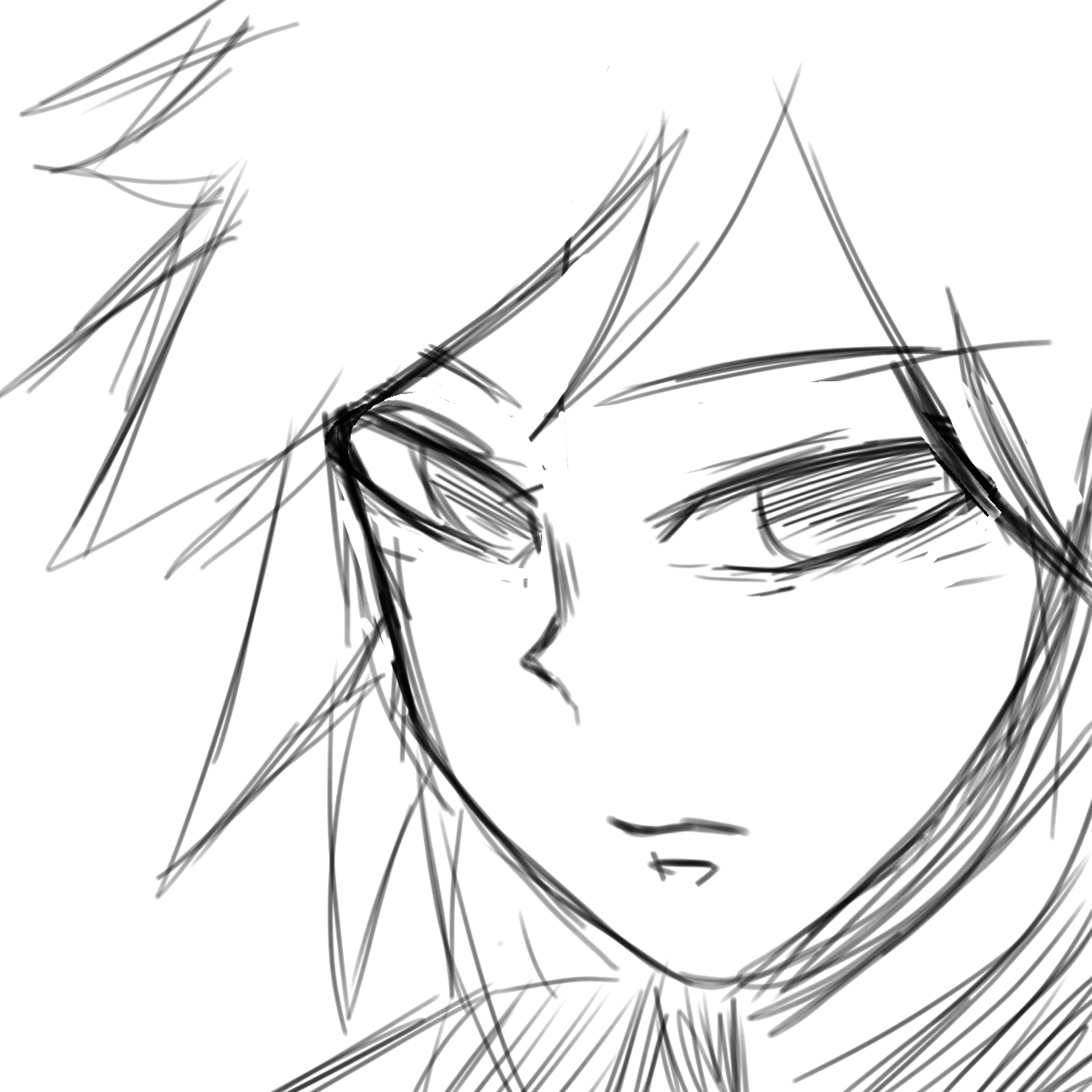 Giyuu sketch - ibisPaint