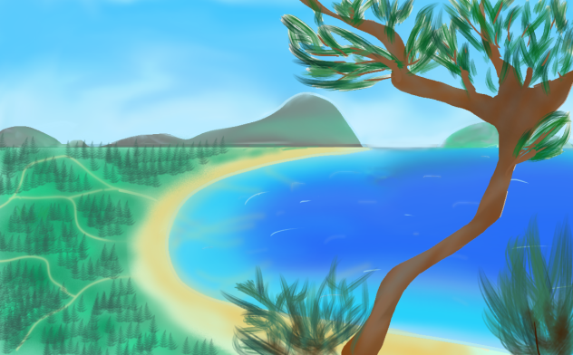 la côte - ibisPaint