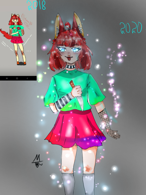 2018 vs 2020 - ibisPaint