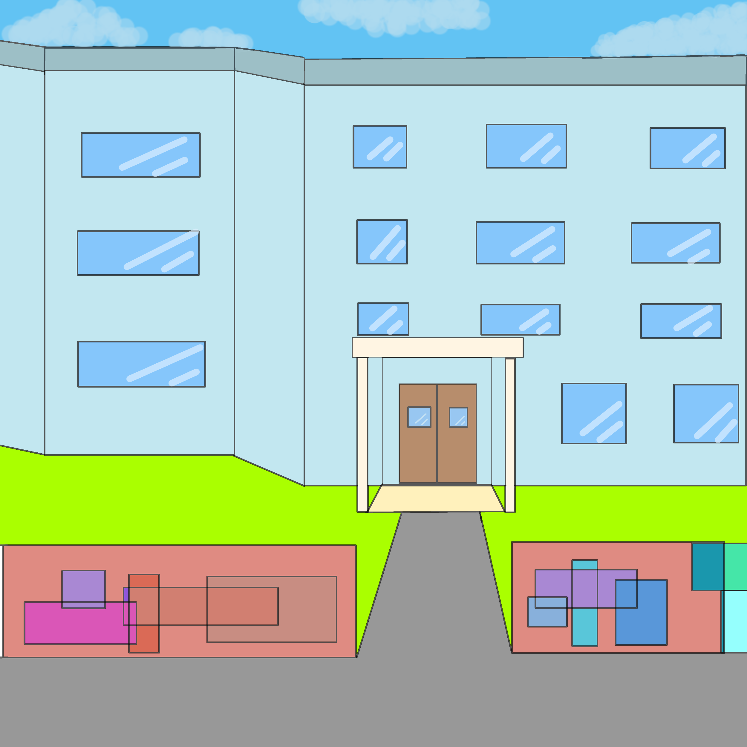 time to go school - ibisPaint