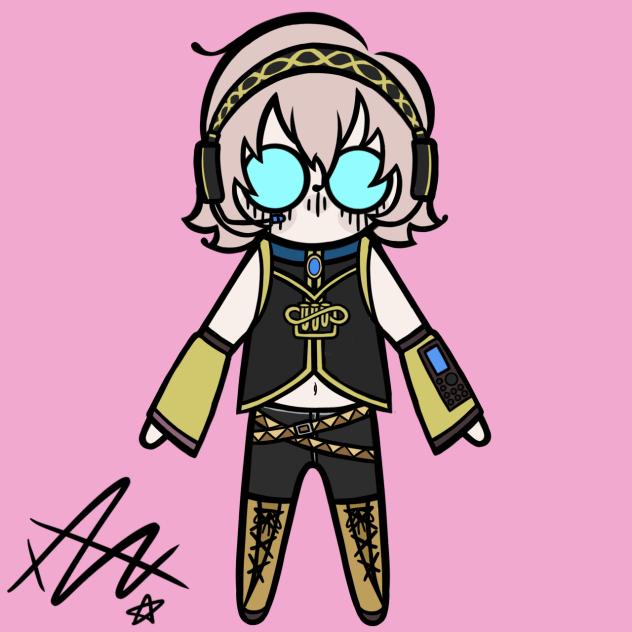 Chibi Vocaloid Megurine Luki - ibisPaint