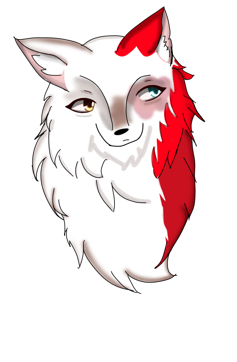 Shoto Todoroki as a fox - ibisPaint