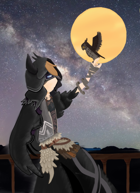 Eli Clark in galaxy 🔮 - ibisPaint