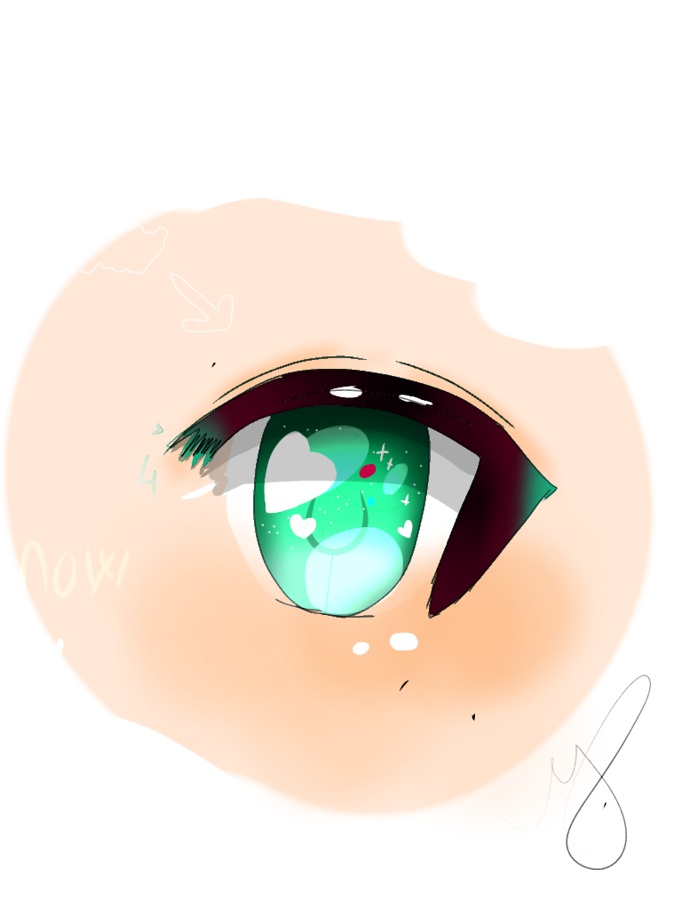 how to draw a eye easy - ibisPaint