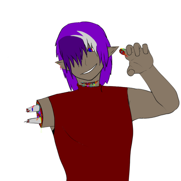 Goretober 2 Candy Gore - ibisPaint