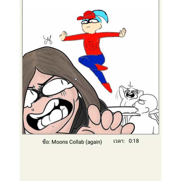 Moon collab ._. - ibisPaint