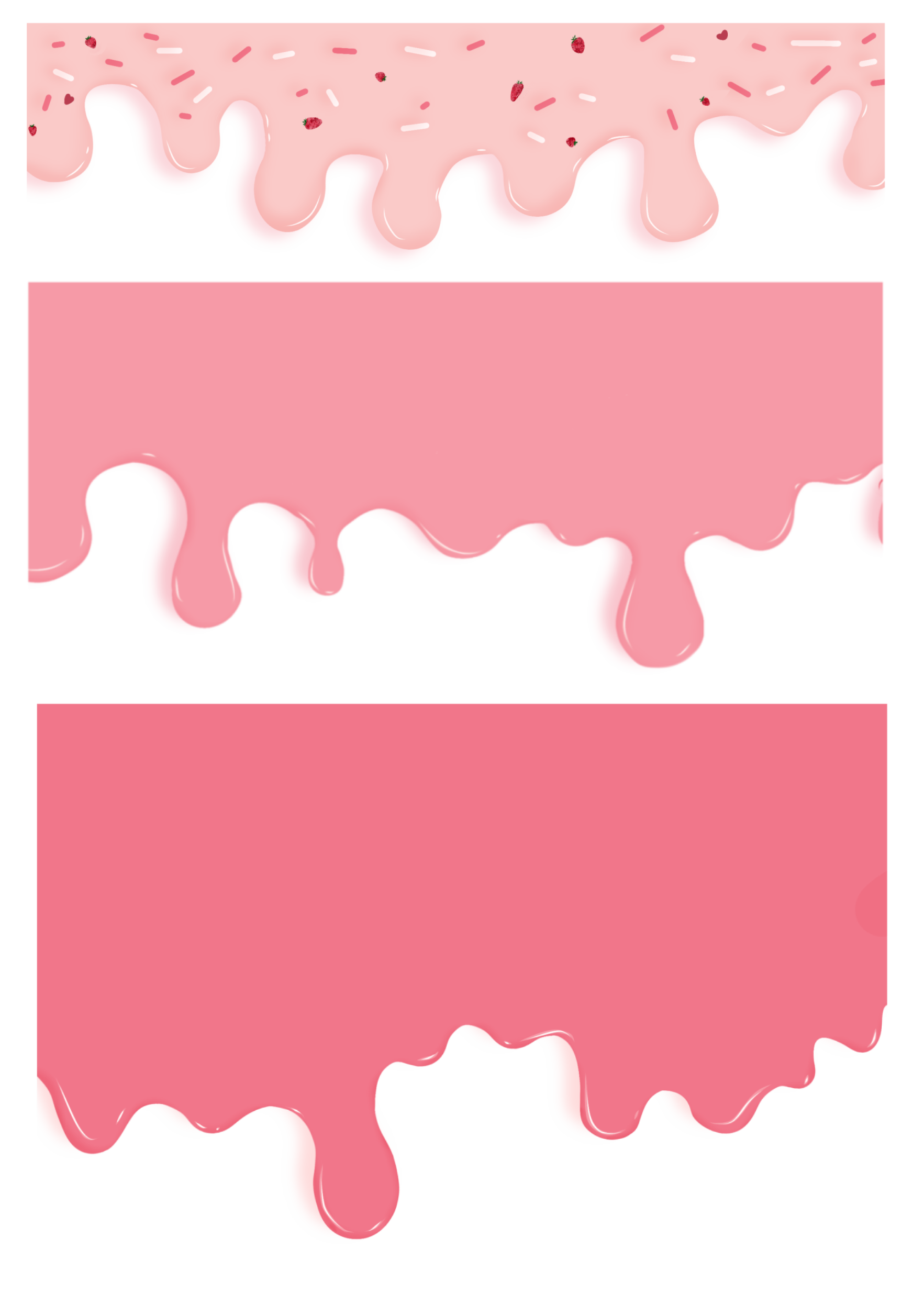 strawberry drips 🍓 - ibisPaint