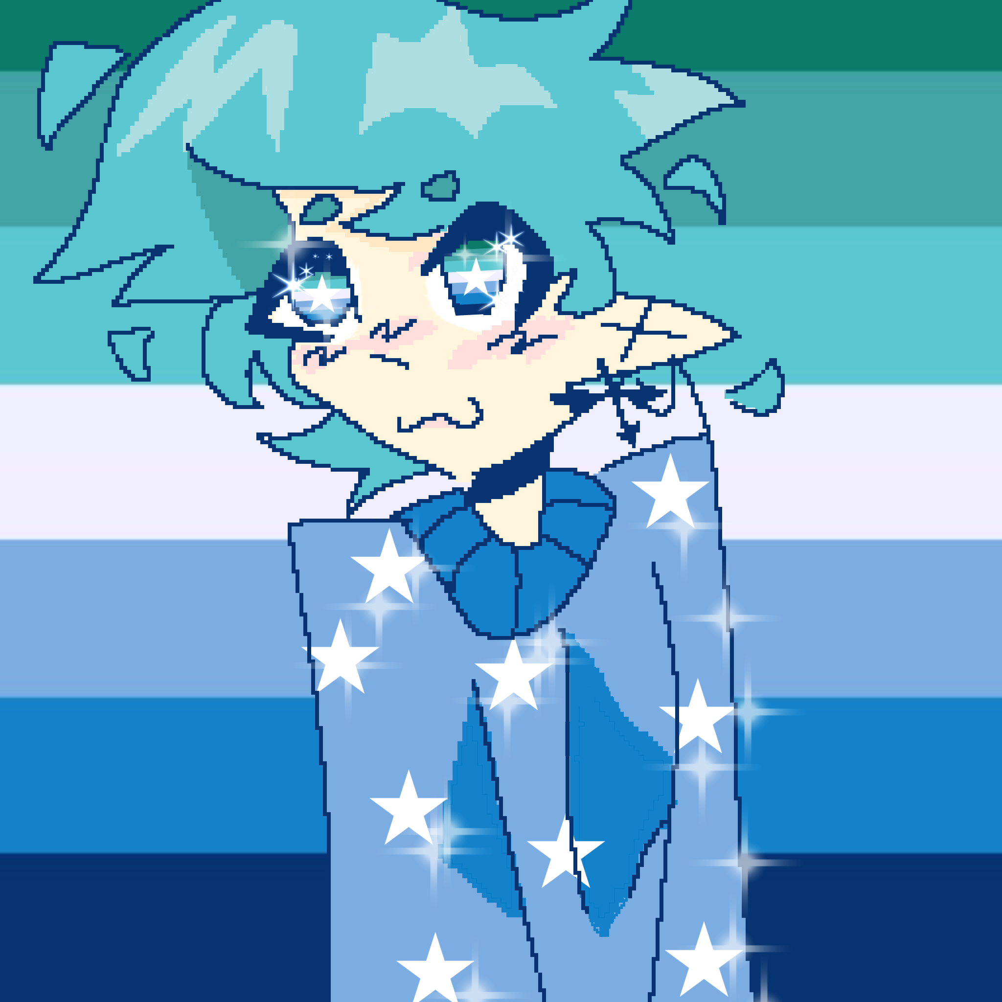 Gay pride human! - ibisPaint