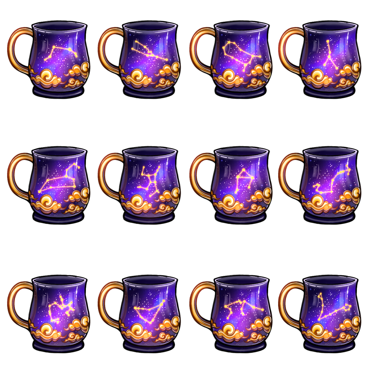 Galaxy Mugs 1 - ibisPaint