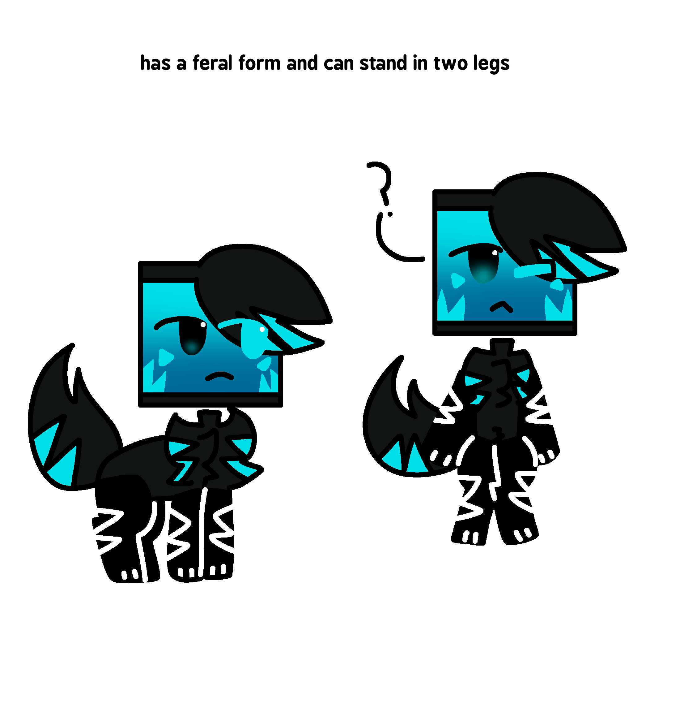 mephone4 feral form - ibisPaint