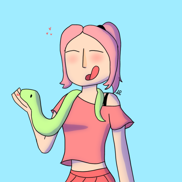 Snake girl - ibisPaint
