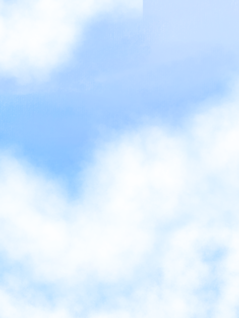Cloudy Blue sky - ibisPaint