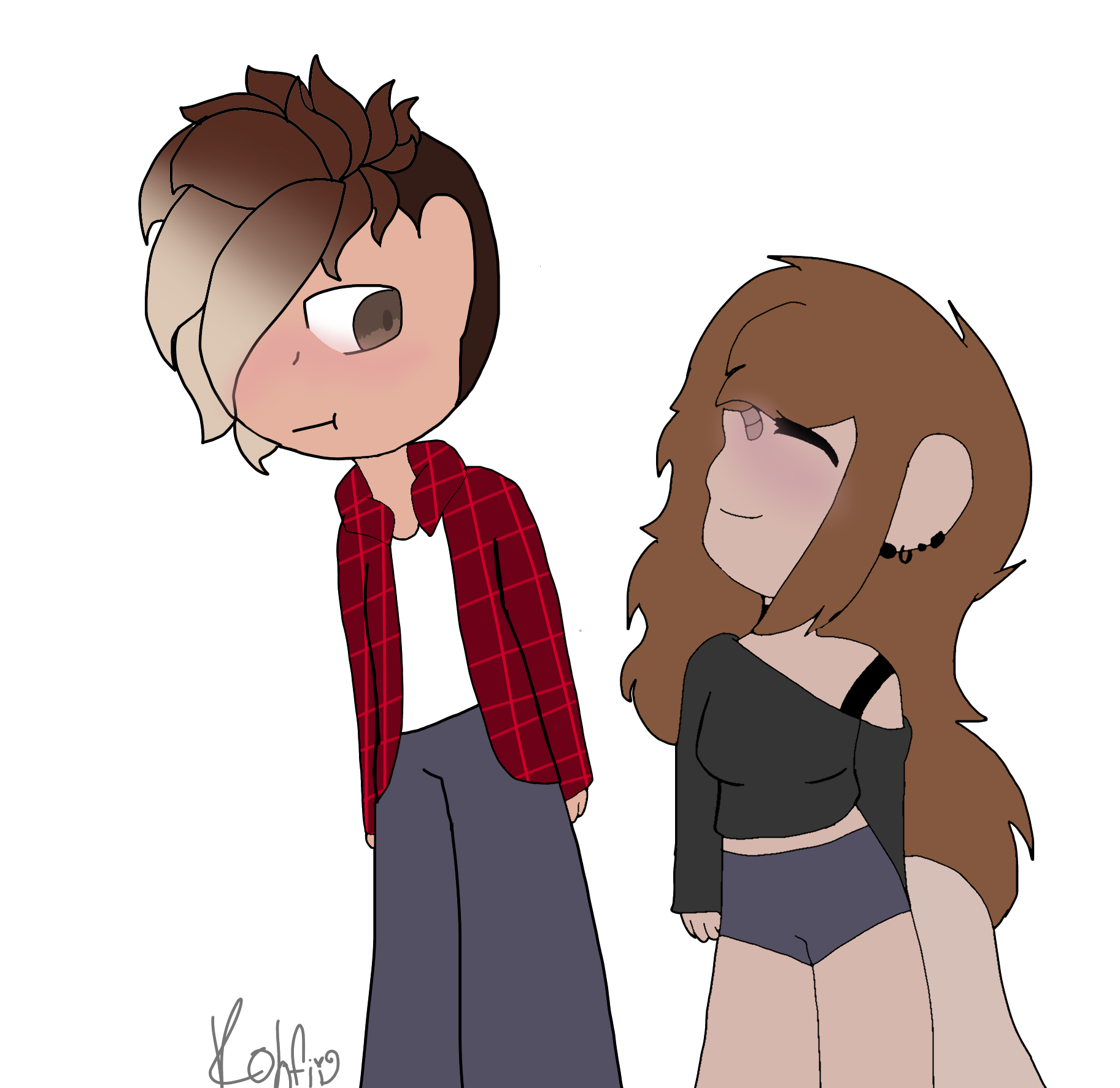 Kohfii x Jb Cannon (maybe) -Speedpaint- - ibisPaint