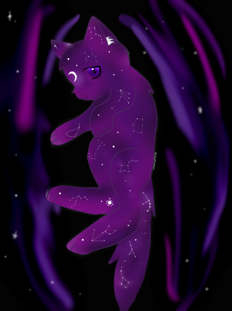 Wolf a star constellation - ibisPaint