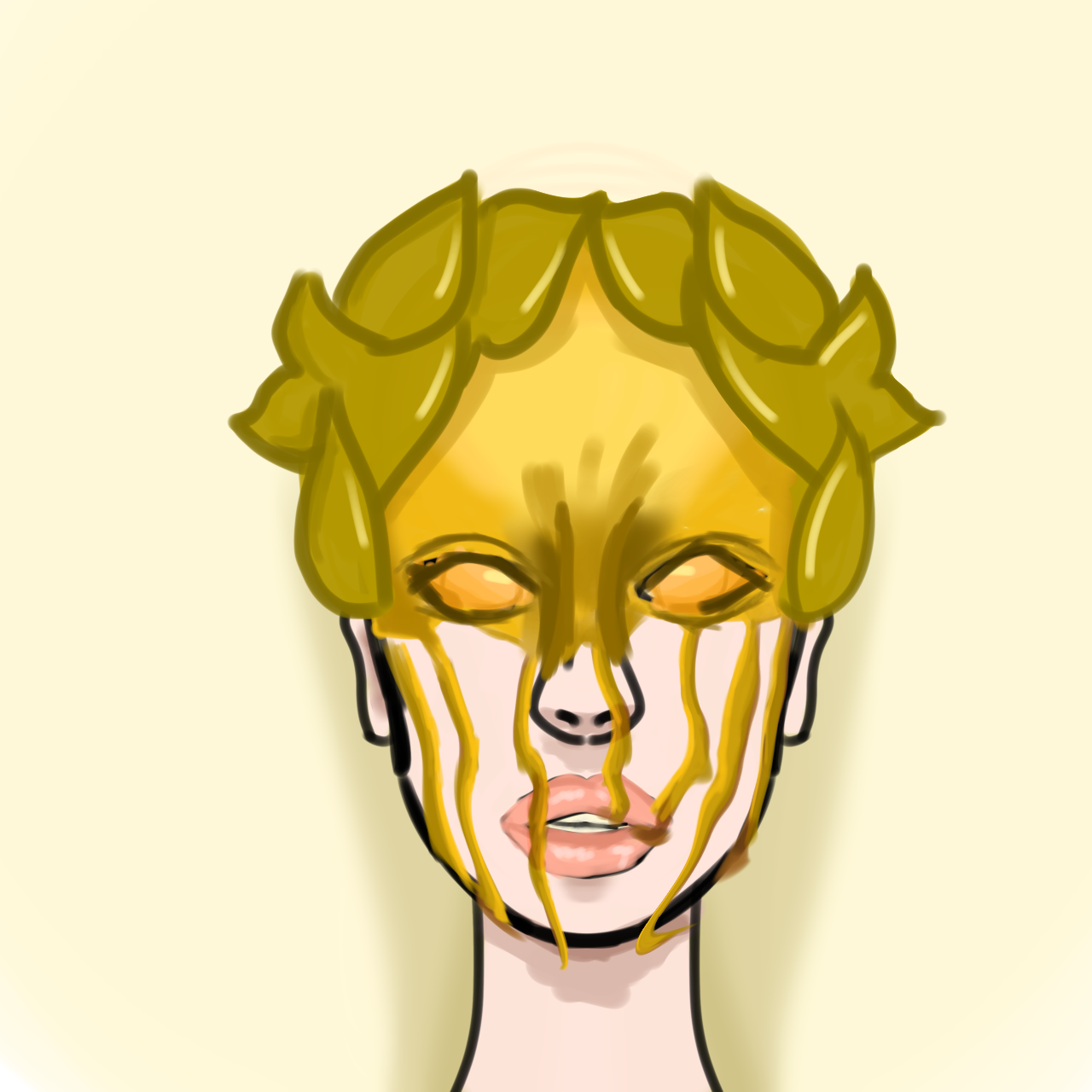Melting Gold - ibisPaint