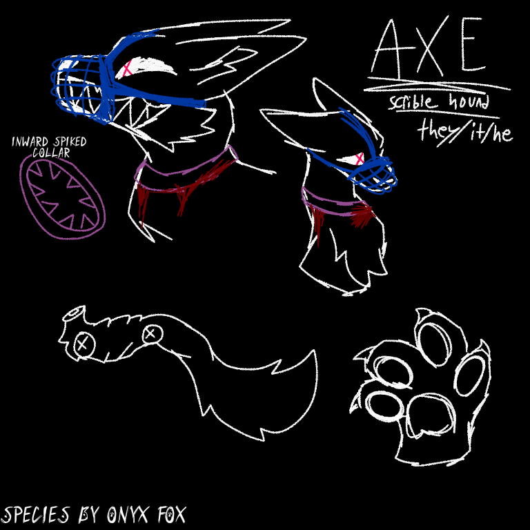 Scribble hound OC - ibisPaint