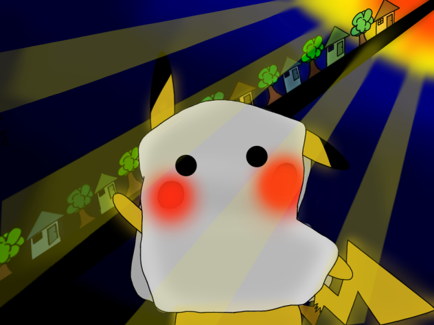 Pika-Pika-PikaBoo! - ibisPaint