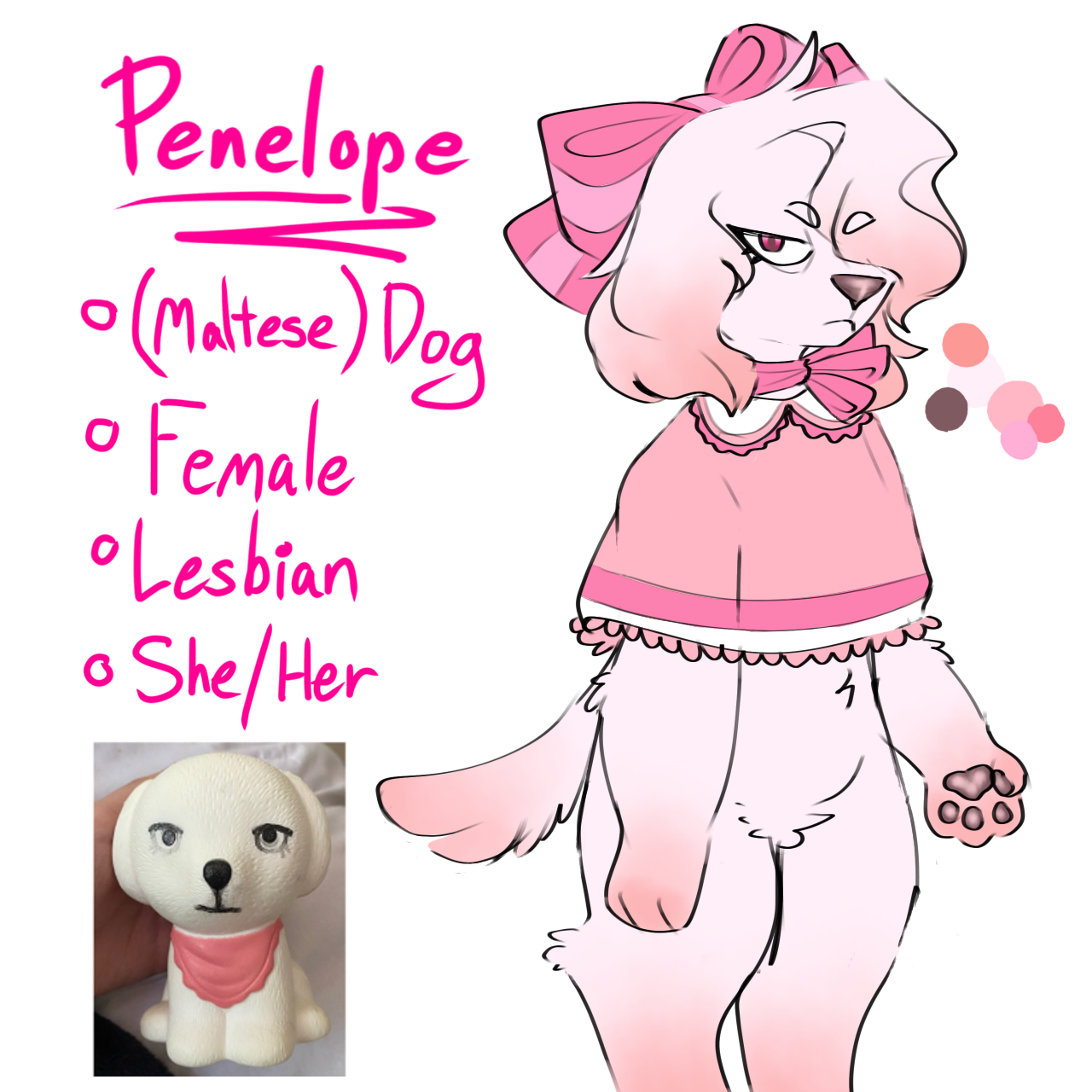 Penelope character sheet thing - ibisPaint