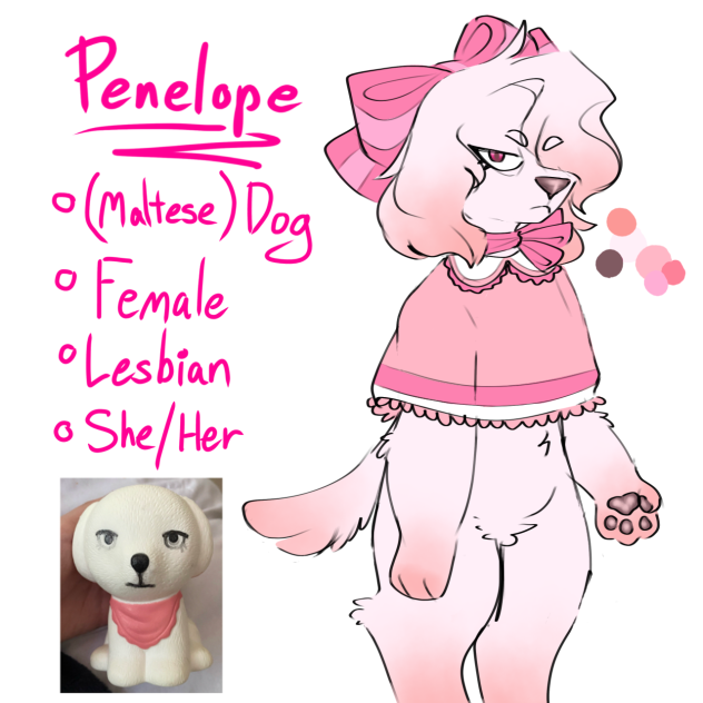 Penelope character sheet thing - ibisPaint