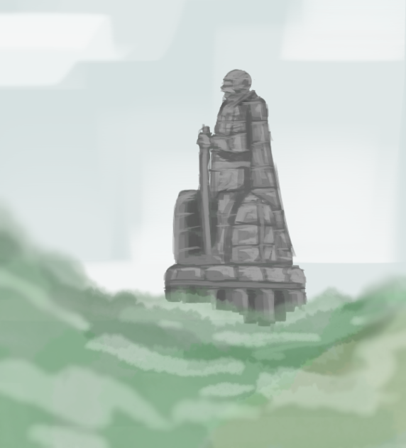 mmmm, statue - ibisPaint