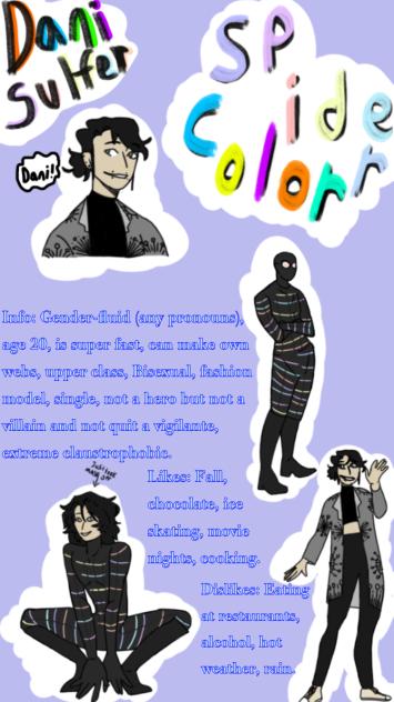 Spidersona Dani Sulfur - ibisPaint