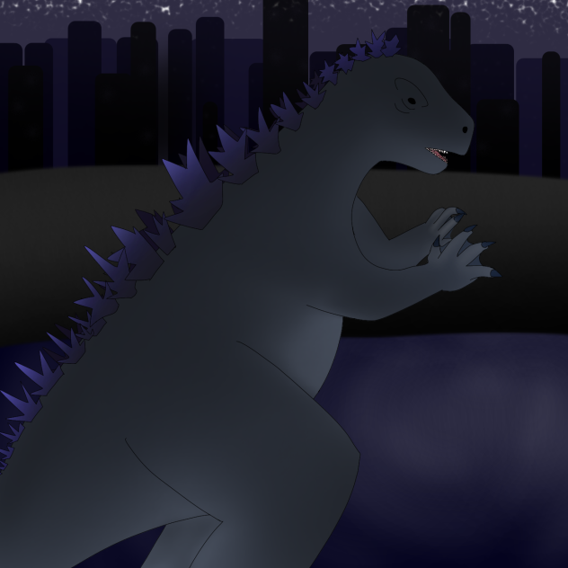 Godzilla 2014 - ibisPaint