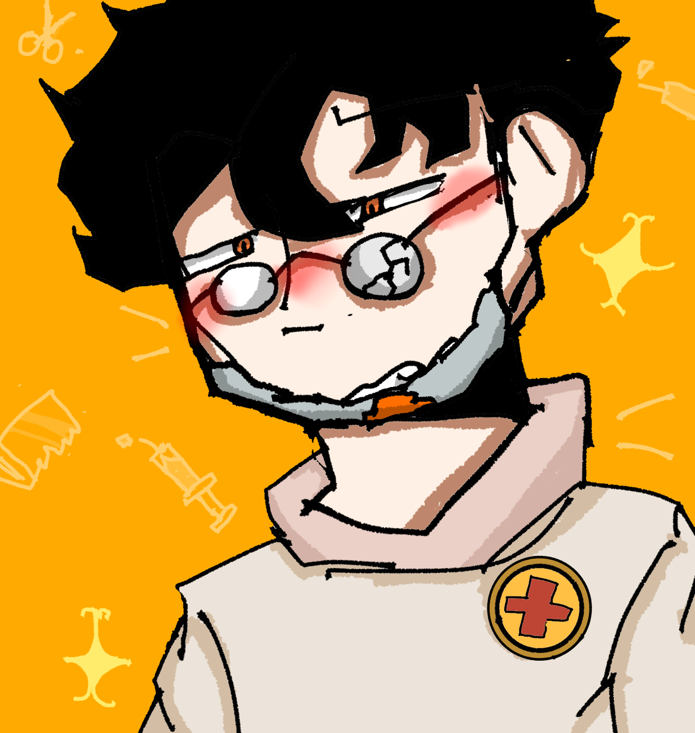 Orange medic - ibisPaint