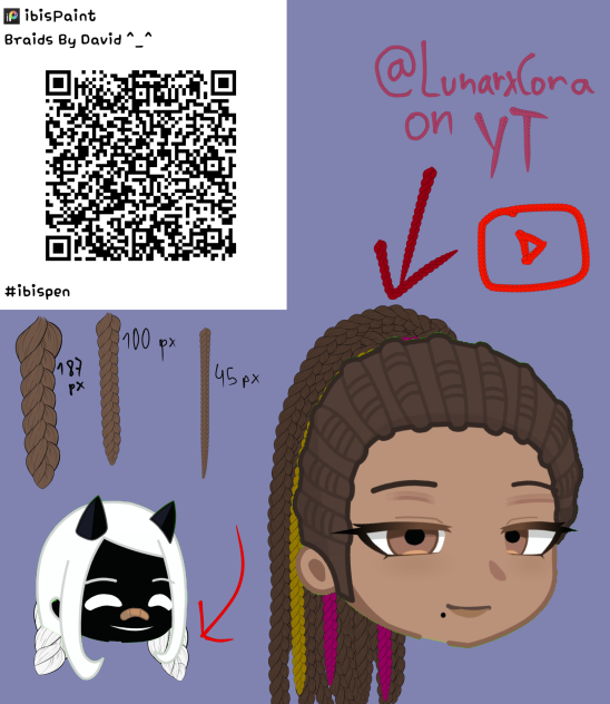 Braids By David (LunarxCora) - ibisPaint