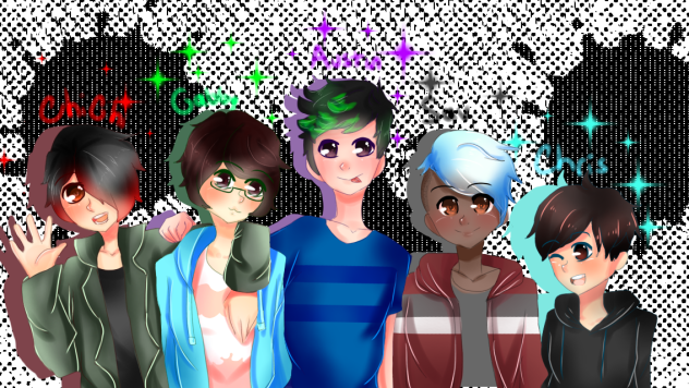 Queer Musketeers[OC SPEEDPAINT] - ibisPaint