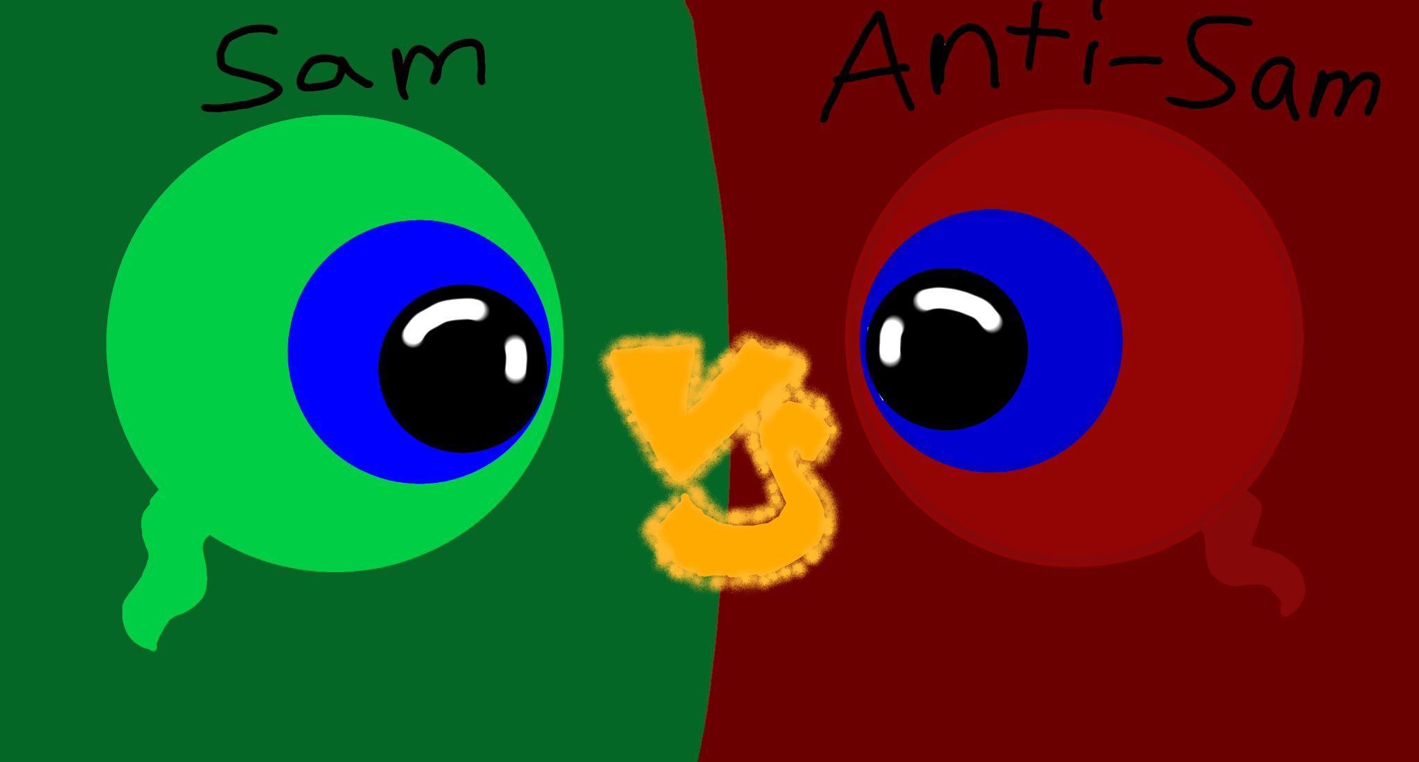 Sam VS Anti-Sam - ibisPaint