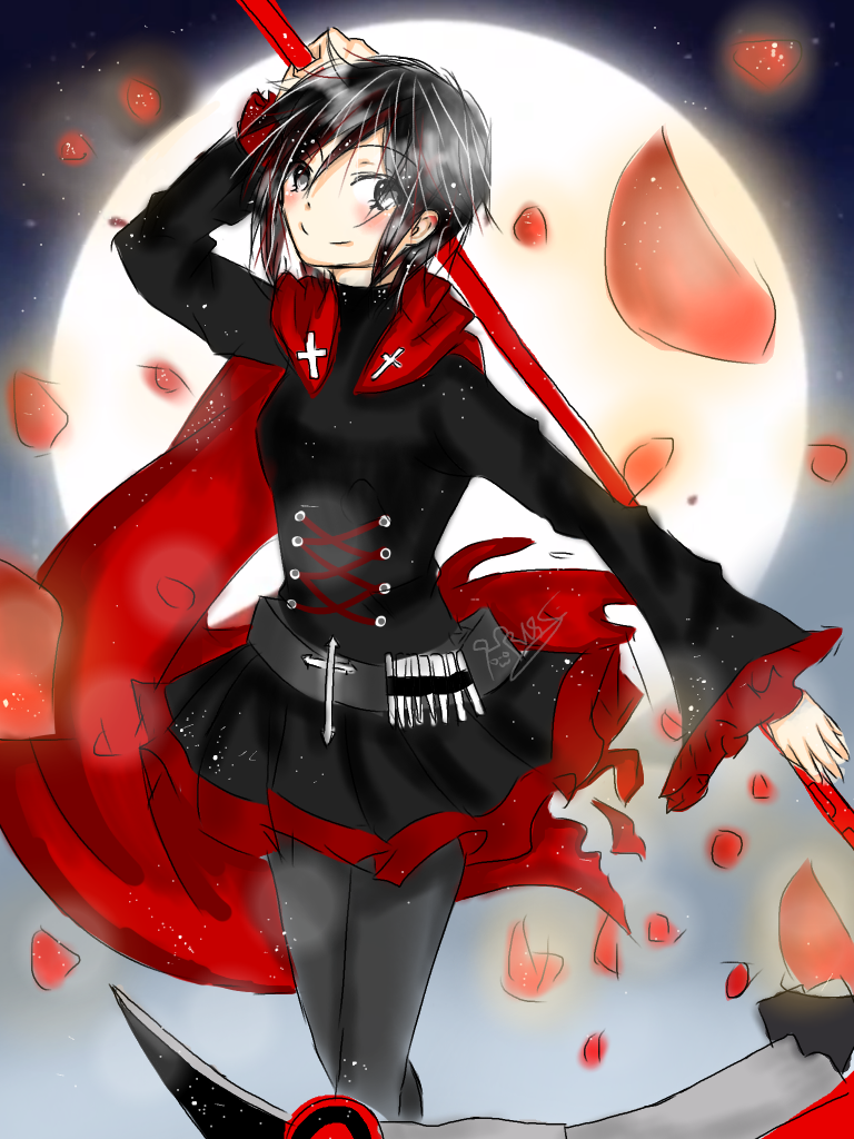 Red RWBY - ibisPaint