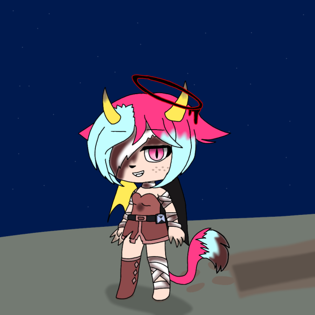 Fallen Angelic Warrior - Marissa - ibisPaint