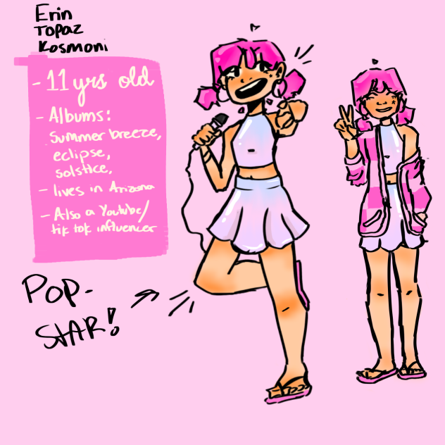 Pop-star OC - ibisPaint