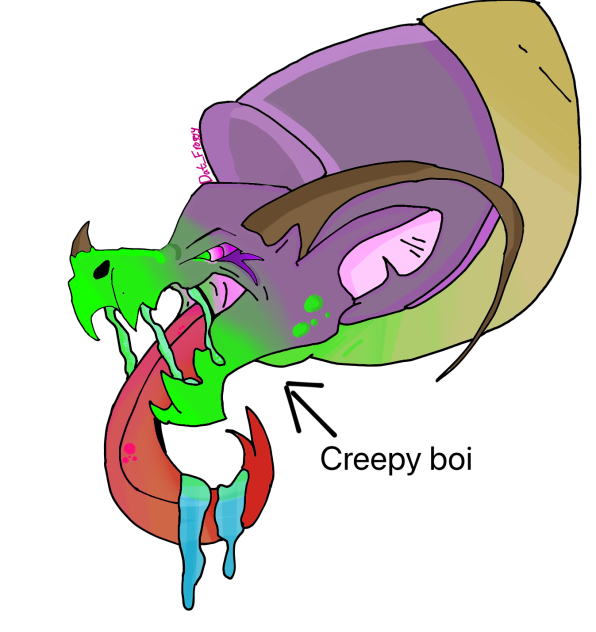Creepy boi - ibisPaint