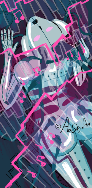 Darkwove cyborg - ibisPaint