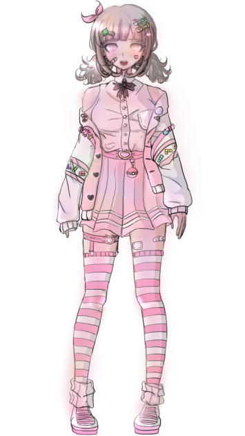 Chiaki Nanami Sprite Edit !! - ibisPaint
