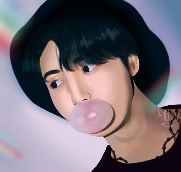 A very lazy drawing of Han- - ibisPaint