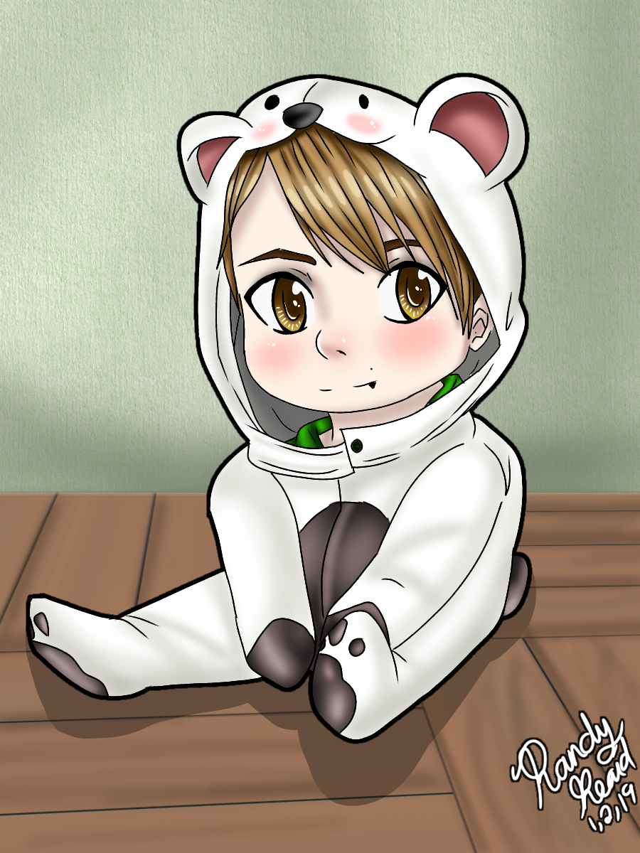 self portrait chibi - ibisPaint