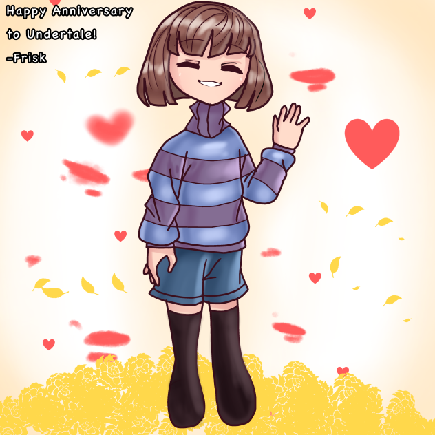 Advanced Happy Anniversary to Undertale! - ibisPaint