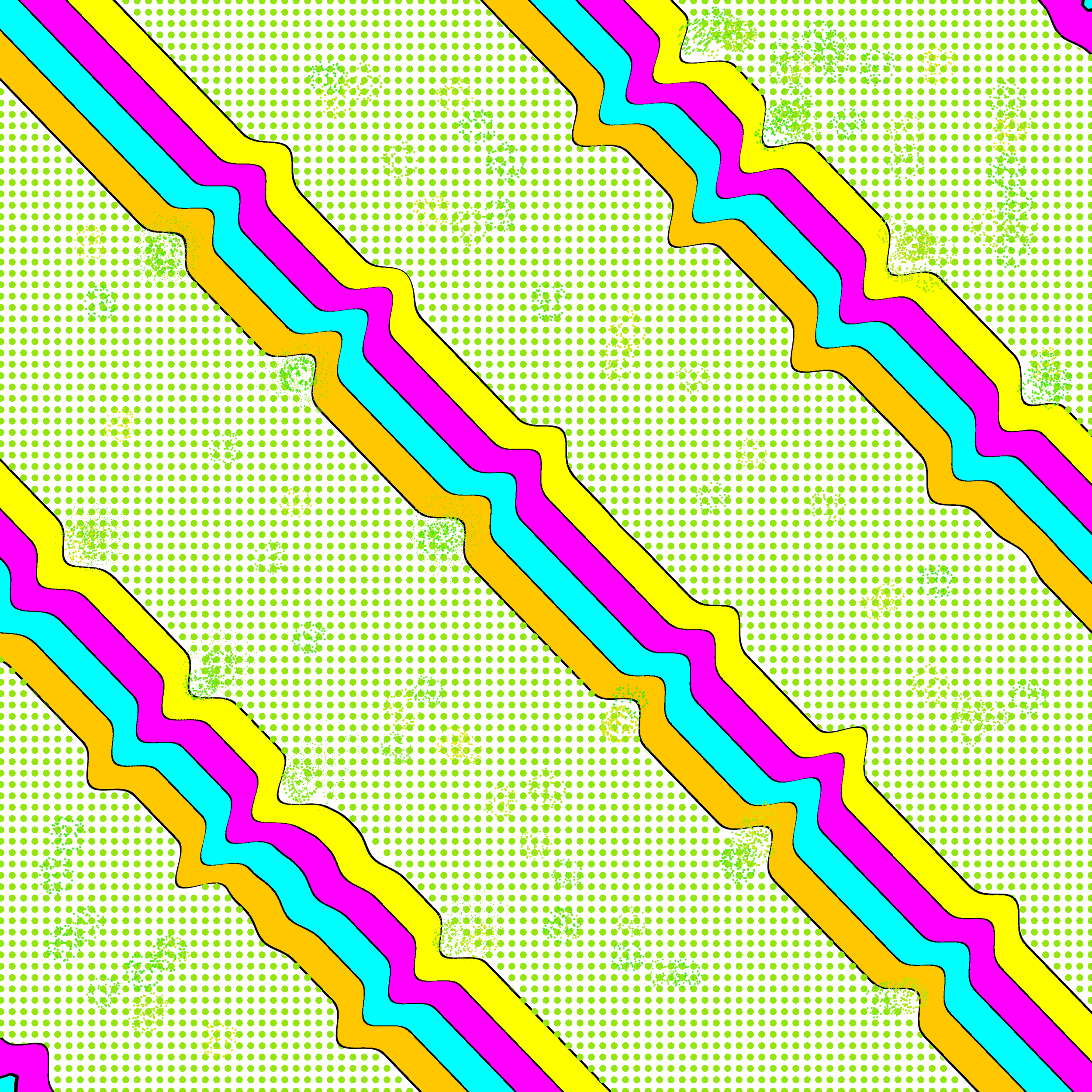 Retro pop background 2 - ibisPaint